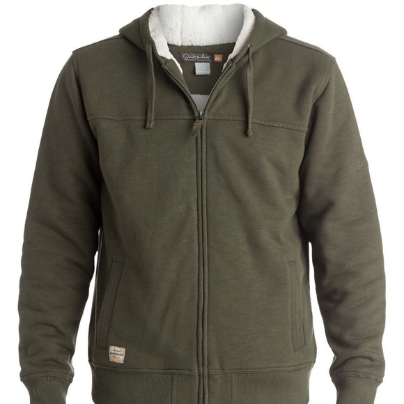 Quiksilver | Sweaters | Quiksilver Hinterlands Mens Green Jacket Sz Xxl ...